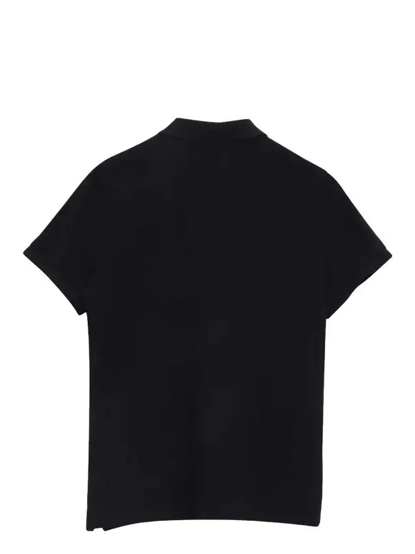 Moncler Logo-patch Polo Shirt - Blue