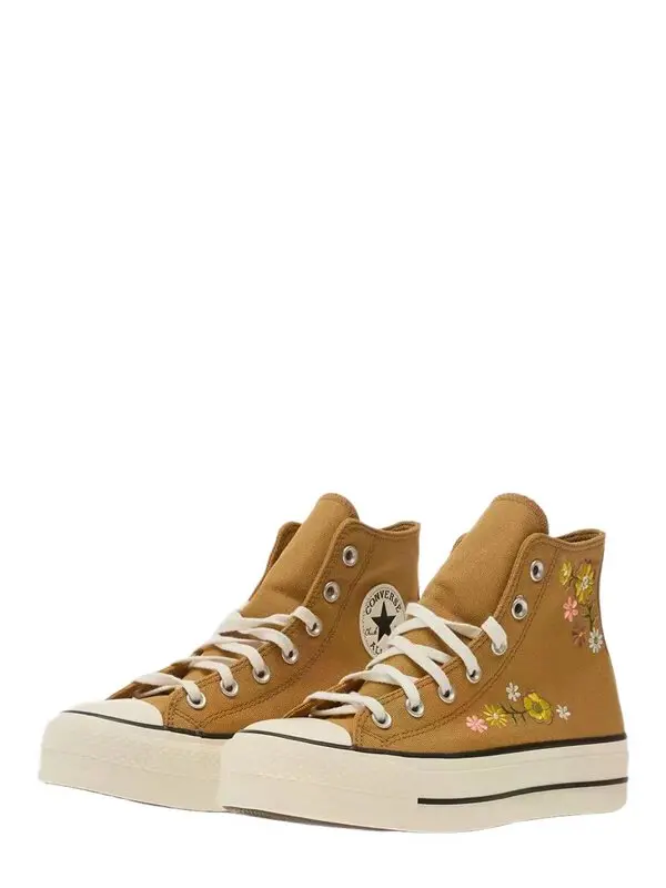 CONVERSE Chuck Taylor All Star Embroidered Sneakers - Brown