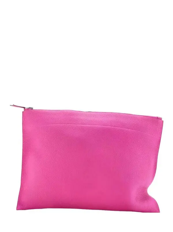 Hermès Bazar Togo Large Pouch - Pink
