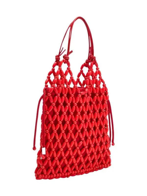Staud Karla Tote Bag - Red