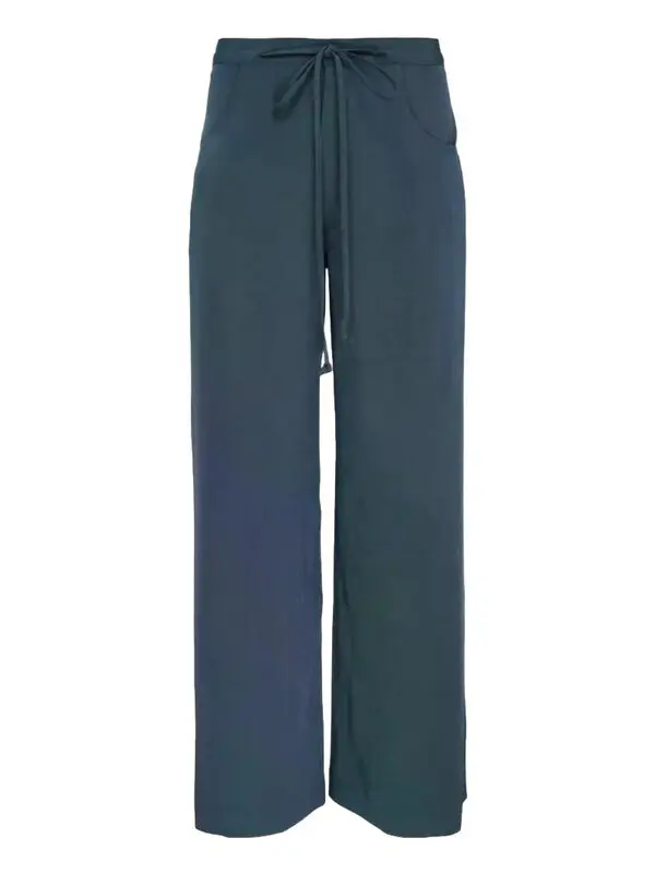 Y’s Drawstring-waistband Trousers - Blue