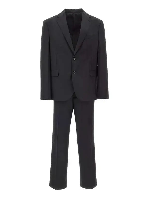 MARCHESANI Sassicaia Single-breasted Suit - Black