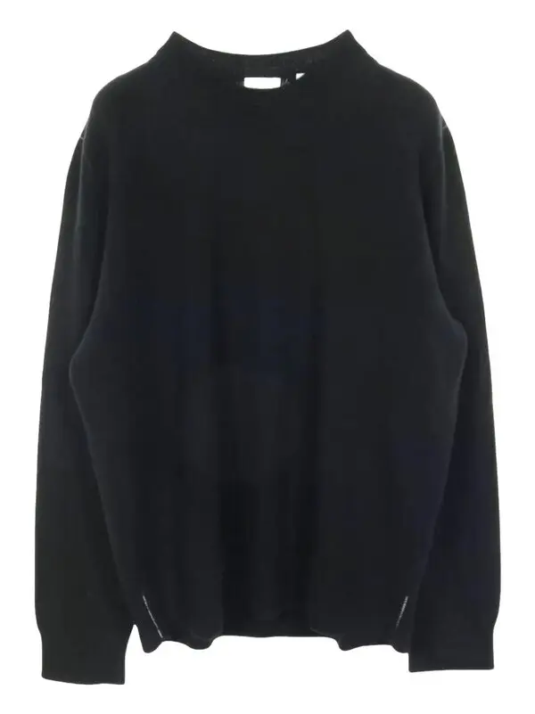 Burberry 2020s Crew-neck Cashmere Sweater - Black
