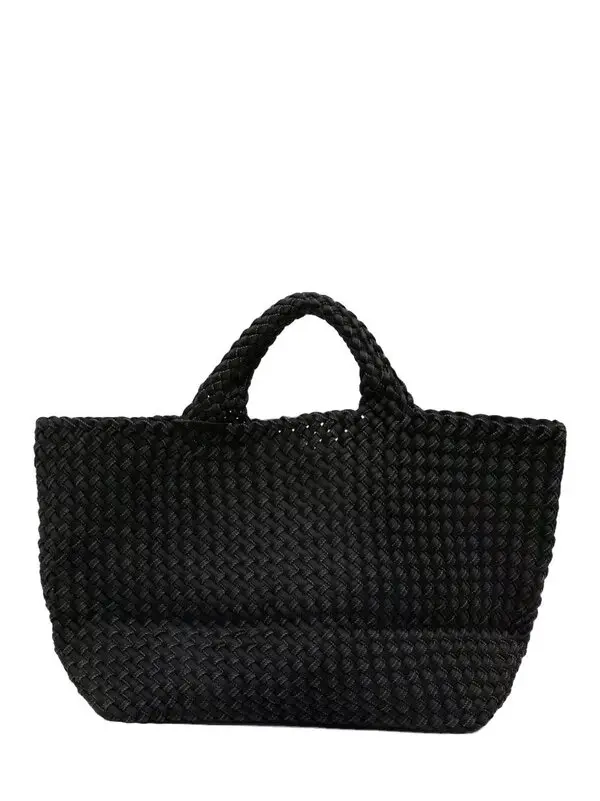 NAGHEDI Large St Barths Double-weave Tote Bag - Black
