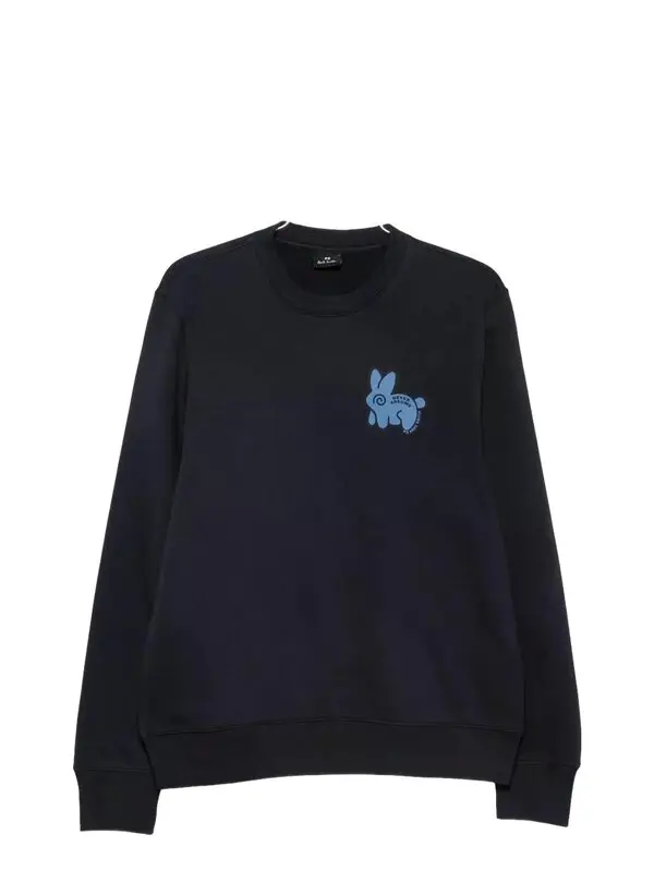 Paul Smith Bunny-print Sweatshirt - Blue