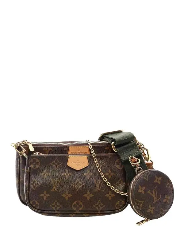 LOUIS VUITTON 2021-2026 Monogram Multi Pochette Accessoires Satchel - Brown