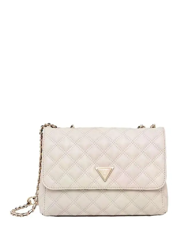 Guess Giully Quilted Cross Body Bag - Neutrals
