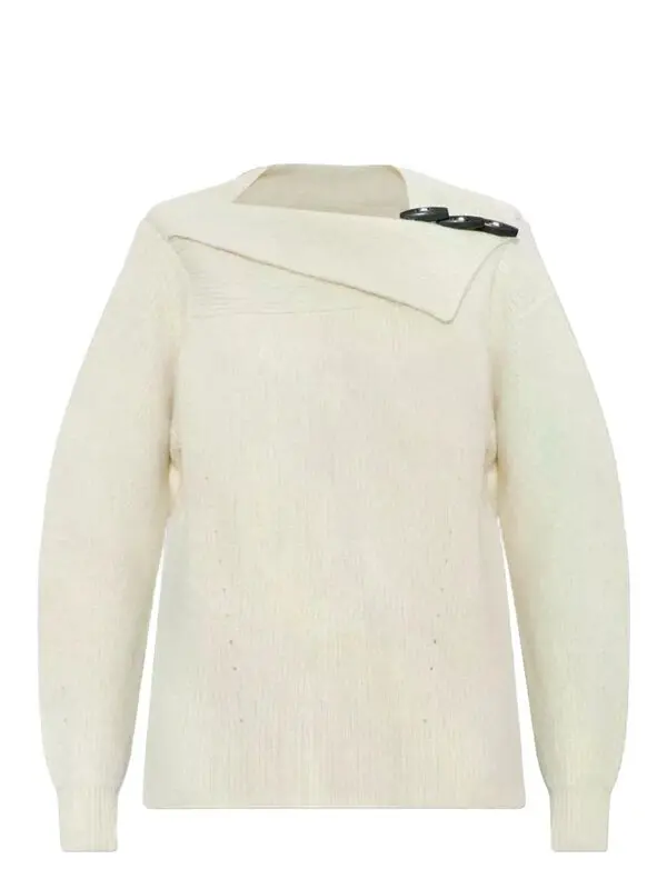 Isabel Marant Étoile Thais Toggle-fastening Sweater - Neutrals