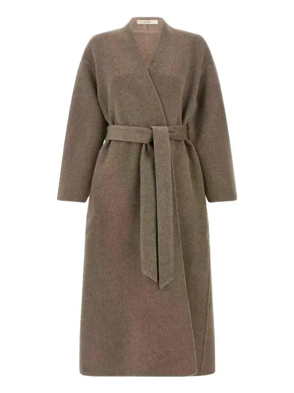 Co Belted Robe-style - Brown