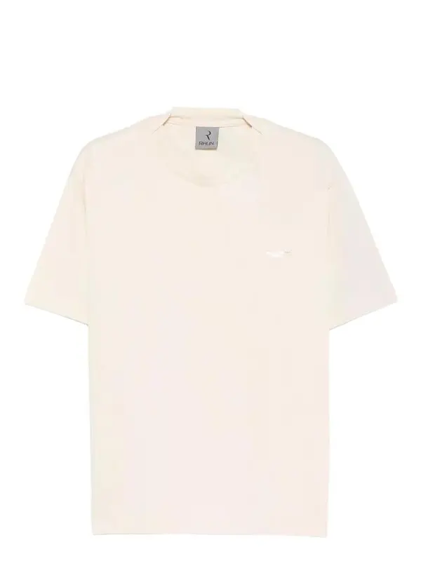 RHUN Logo-patch T-shirt - Neutrals