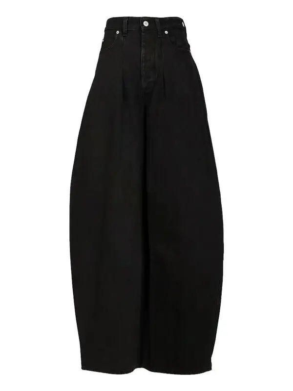 Jacquemus Le De-nimes Ovalo Jeans - Black