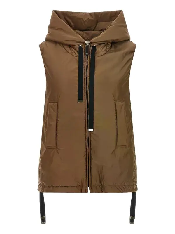 Max Mara Greengo Padded Vest - Brown