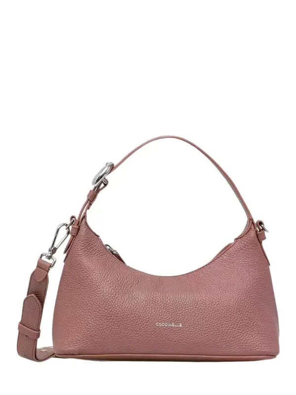 COCCINELLE Grained-leather Tote Bag - Pink