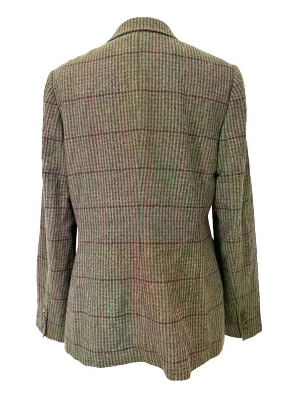 Ralph Lauren Houndstooth Single-breasted Jacket - Brown