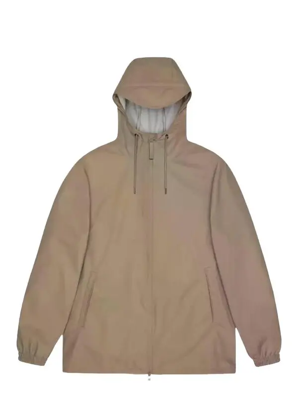 Rains Storm Breaker Hooded Jacket - Neutrals