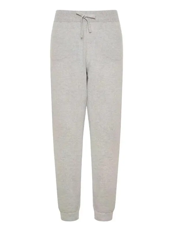 BARBA NAPOLI Drawstring-fastening Track Pants - Grey