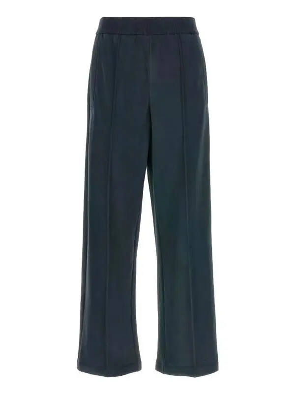 Brunello Cucinelli Front-stitch Track Pants - Blue