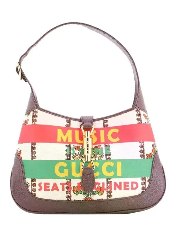 Gucci 100 Jackie 1961 Limited Edition Canvas Small Hobo Bag - Brown