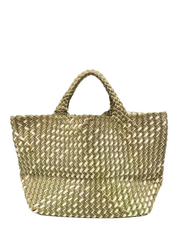 NAGHEDI Medium St Barths Double-weave Tote Bag - Neutrals