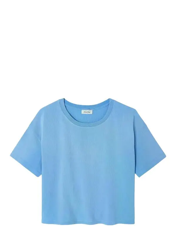 American Vintage Afoma Jersey T-shirt - Blue