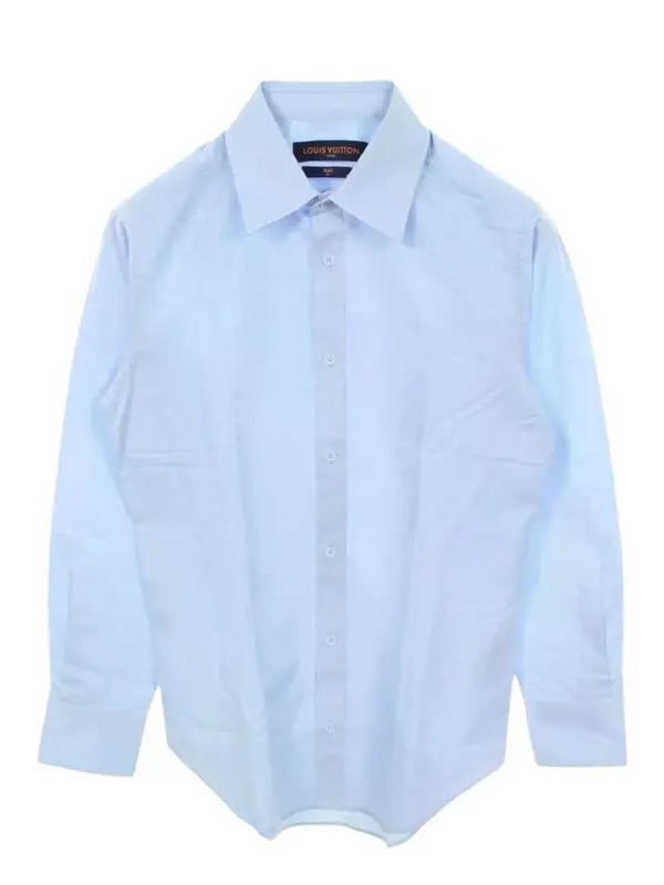 LOUIS VUITTON 2010s Monogram Flower Shirt - Blue