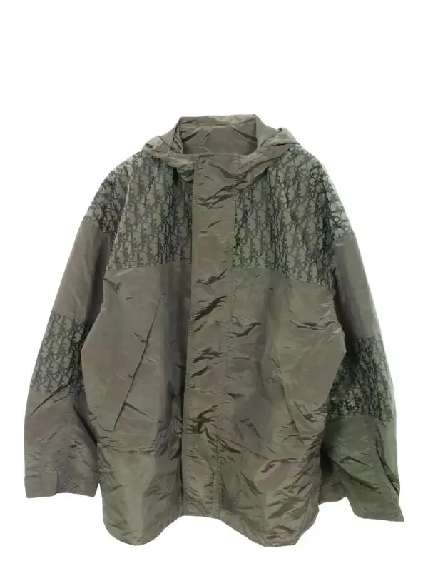 Dior 2010s Oblique Hooded Jacket - Brown