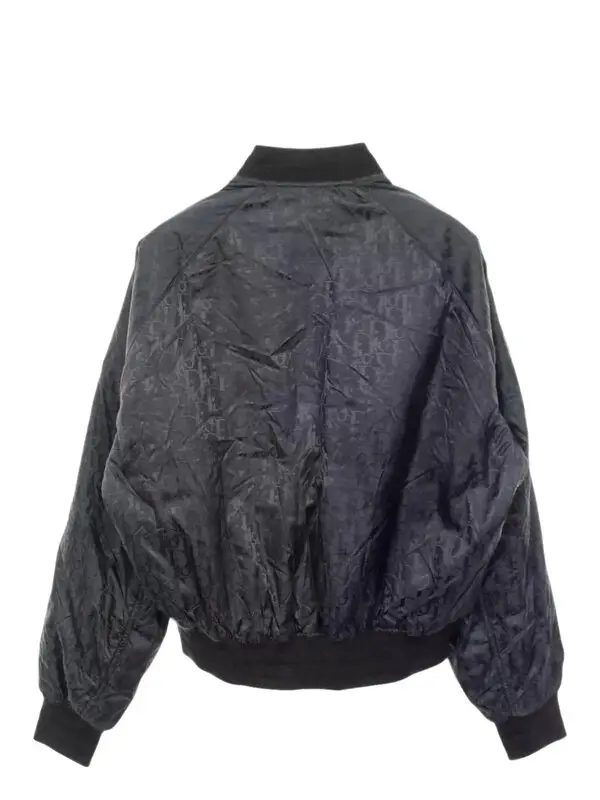 Dior 2010s Oblique Bomber Jacket - Blue