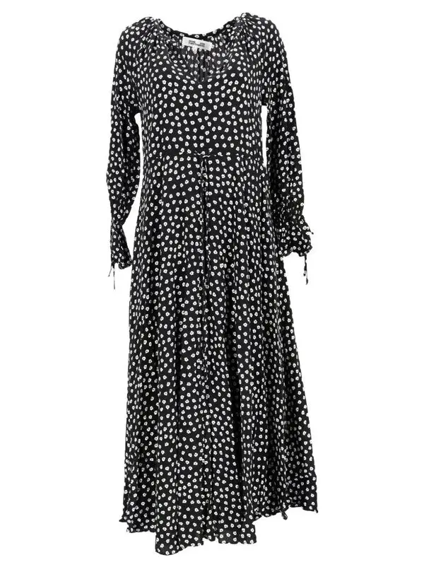 Diane Von Furstenberg Imogen Maxi Dress - Black
