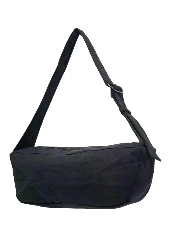 Y’s Graphic-print Box Shoulder Bag - Black