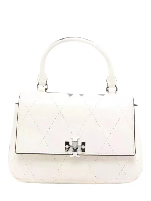 Tory Burch Charlie Quilted Mini Bag - Neutrals