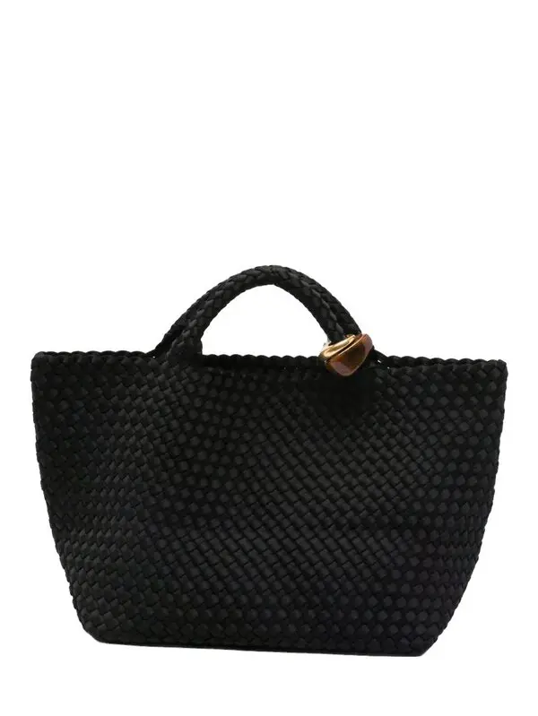NAGHEDI Medium St Barths Beaded Tote Bag - Black