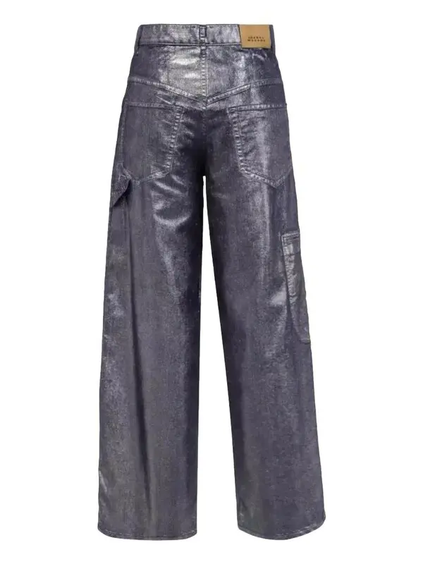 ISABEL MARANT VINTAGE High-rise Five-pocket Jeans - Blue