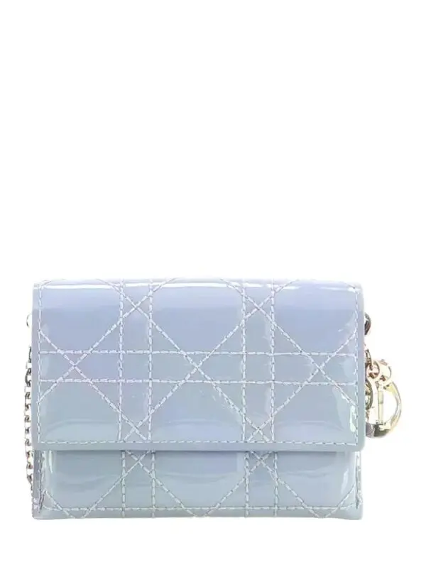 Dior Lady Nano Pouch Belt Bag - Blue