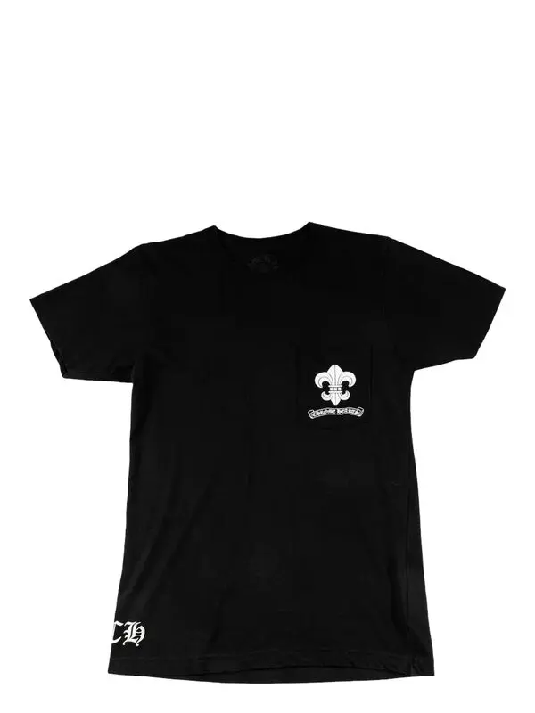 Chrome Hearts Fleur-de-lis-print T-shirt - Black