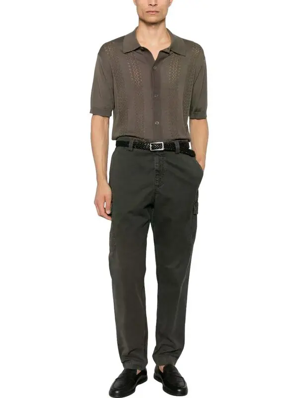 Brunello Cucinelli Cargo-pocket Straight-leg Trouser - Brown
