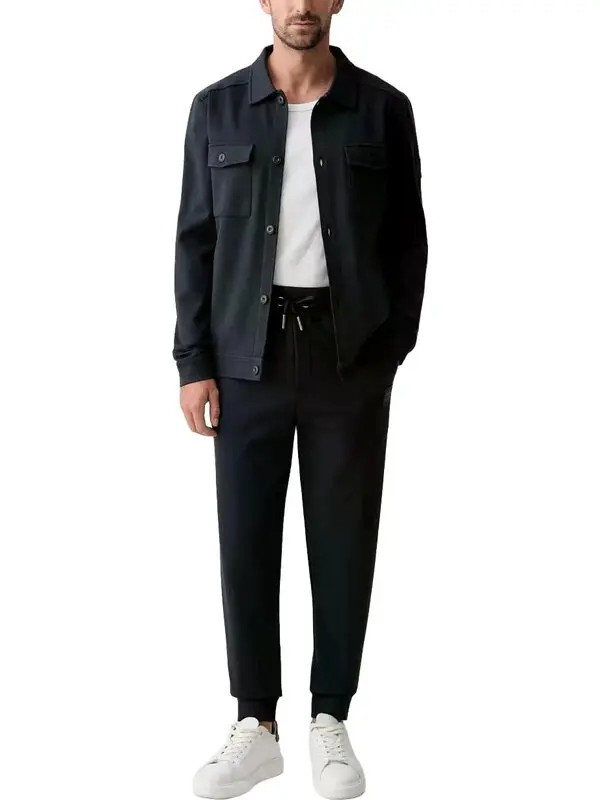 JOOP! Button-up Shirt Jacket - Blue