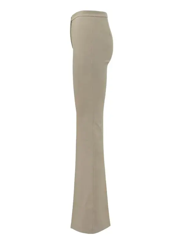 Pinko Hulka High-waisted Flared Trousers - Neutrals
