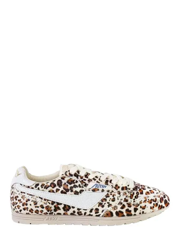 AUTRY Leopard-pattern Sneakers - Neutrals