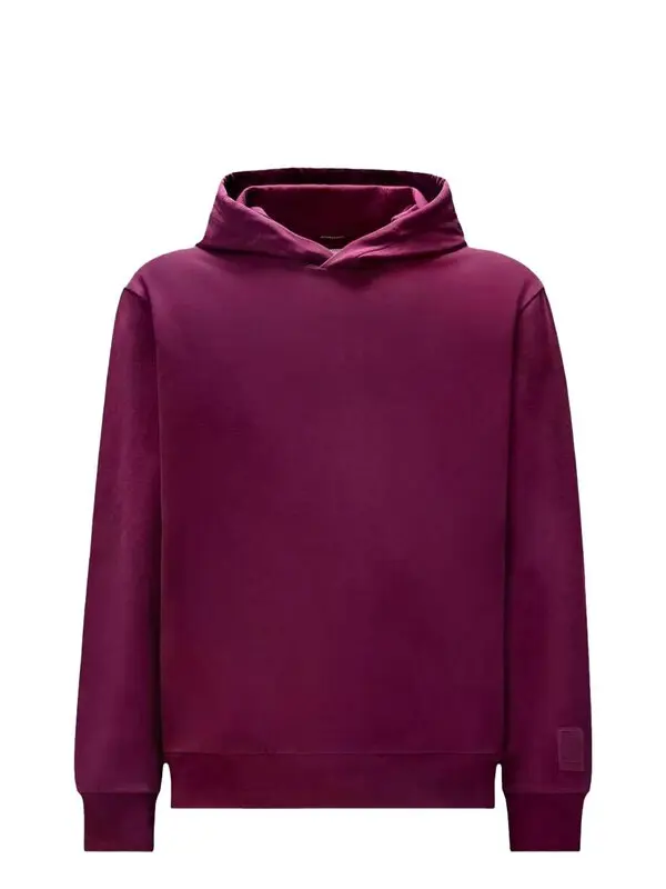 C.P. COMPANY Logo-patch Hoodie - Purple
