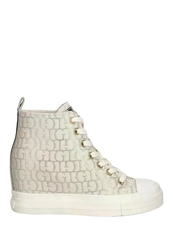Guess Sundae High-top Sneakers - Neutrals