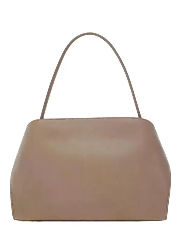 FERRAGAMO Medium Hug Soft Gancini-buckle Handbag - Neutrals
