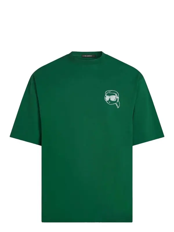 Karl Lagerfeld Ikon T-shirt - Green