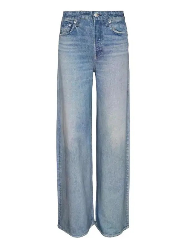 Rag & Bone Sofie Wide-leg Jeans - Blue