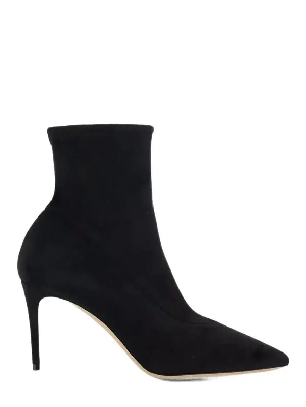 Casadei Pointed-toe Stiletto-heel Ankle Boots - Black