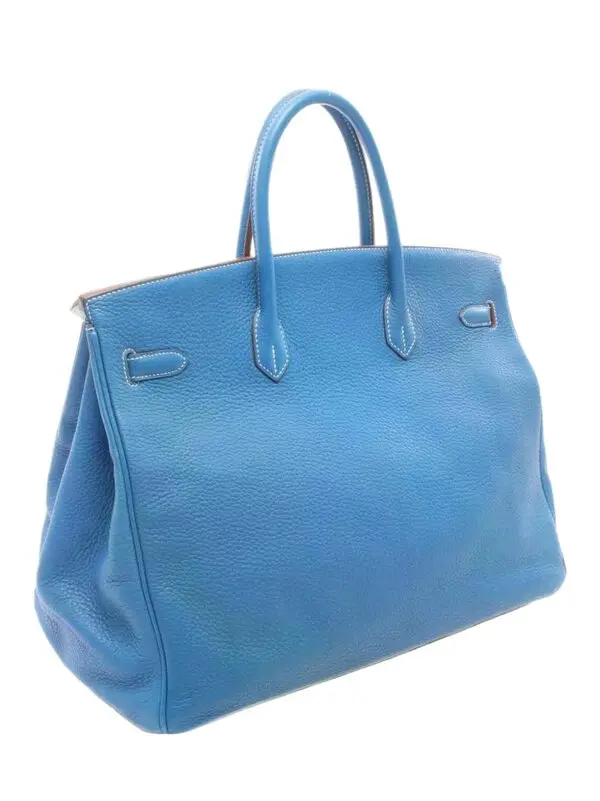 Hermès 2000s Birkin 40 Verso Tote Bag - Blue