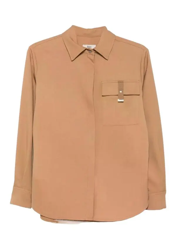Herno Flap-pocket Shirt - Neutrals