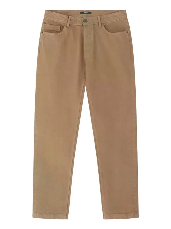 Boggi Milano Jeans In Stretch Denim - Neutrals