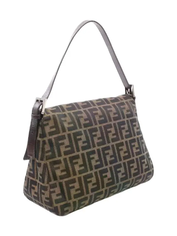 Fendi 2000s Zucca Mamma Tote Bag - Brown