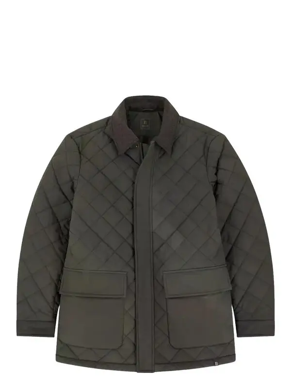 Boggi Milano Peacoat Padded In Technical Fabric - Grey