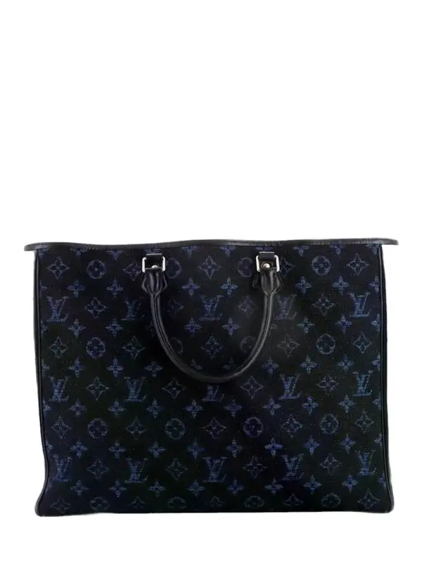 LOUIS VUITTON Grand Sac Bag Monogram Jacquard Tote Bag - Blue